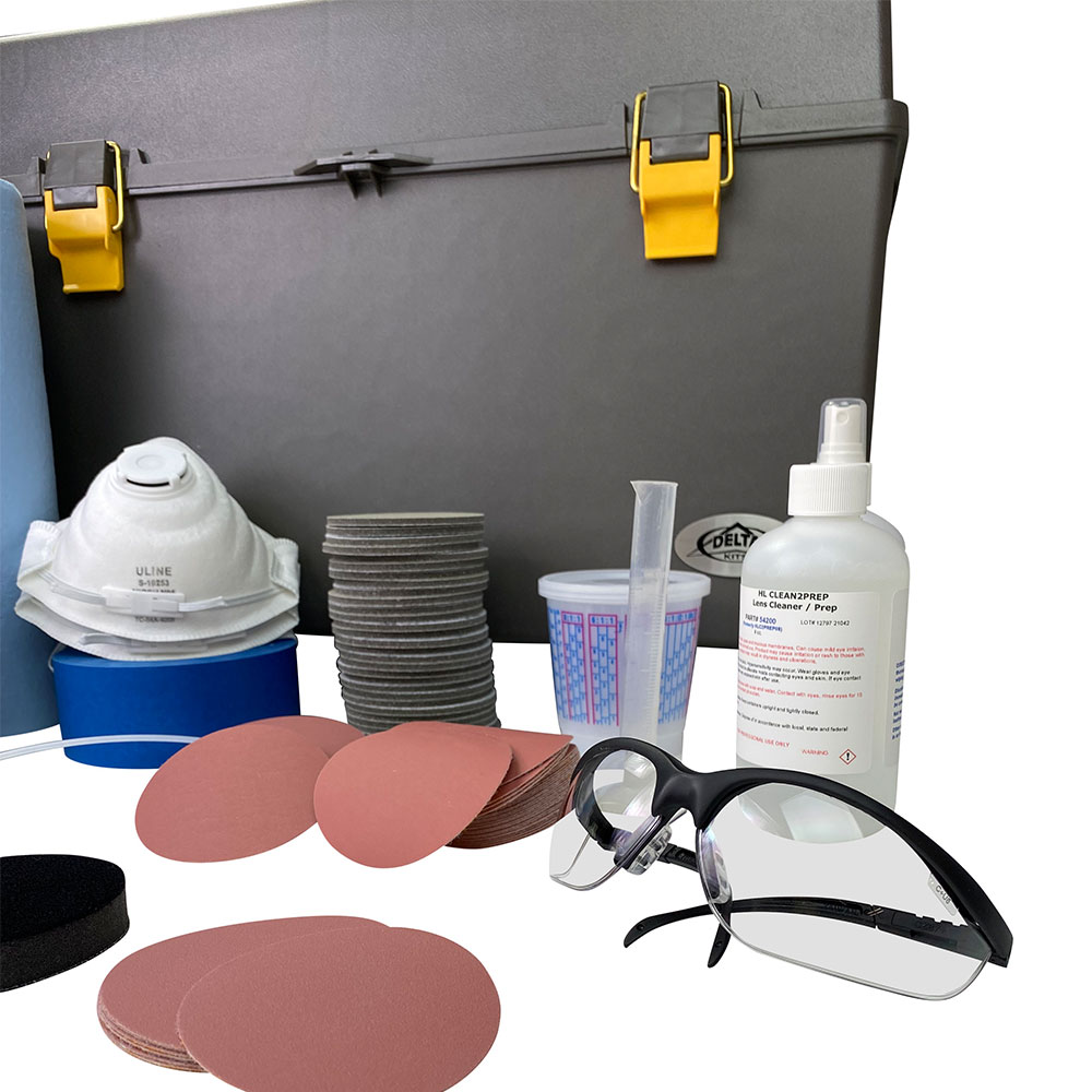 Headlight Restoration Kit - ClearPro Professional System - Delta Kits