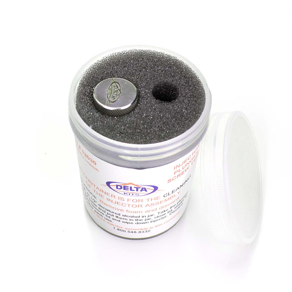 Screw Type Injector Plunger I-100SM Stainless Steel - Delta Kits
